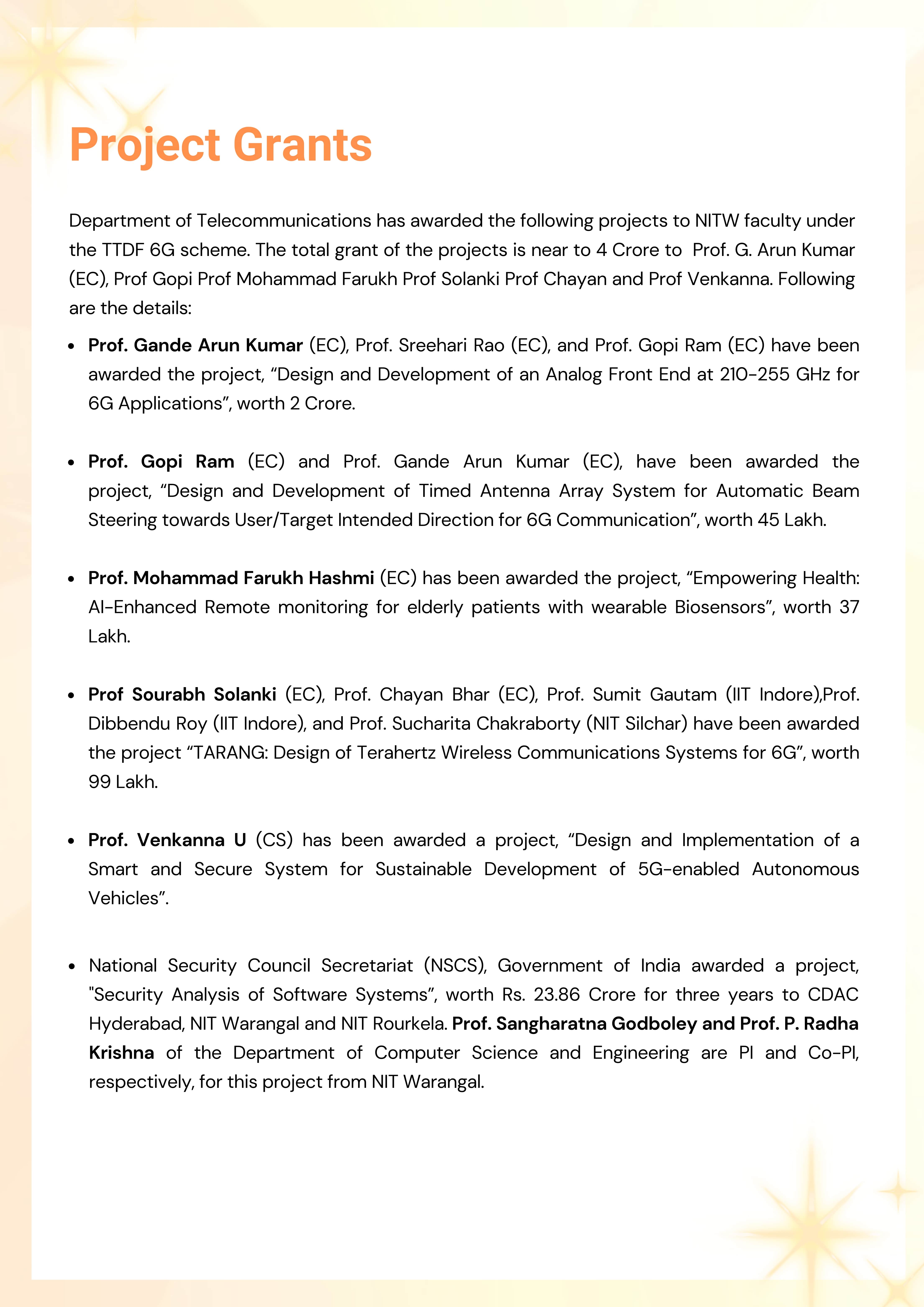 21st Convocation-nitw